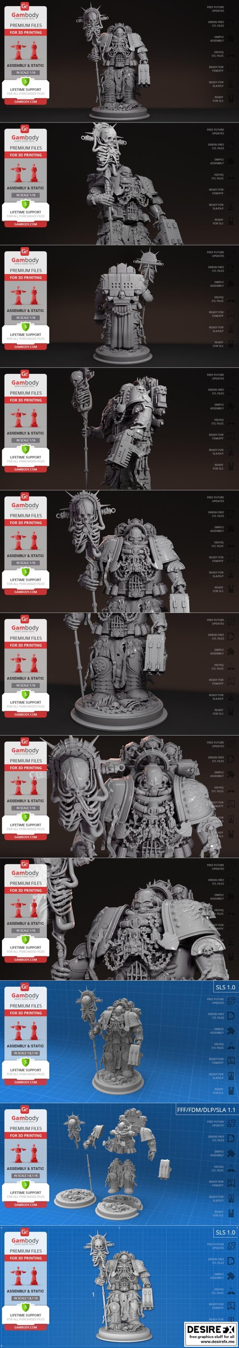 Desire FX 3d models | Chaplain – 3D Print Model