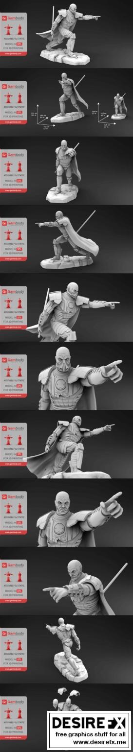 Desire FX 3d models | Darth Malgus – 3D Print Model