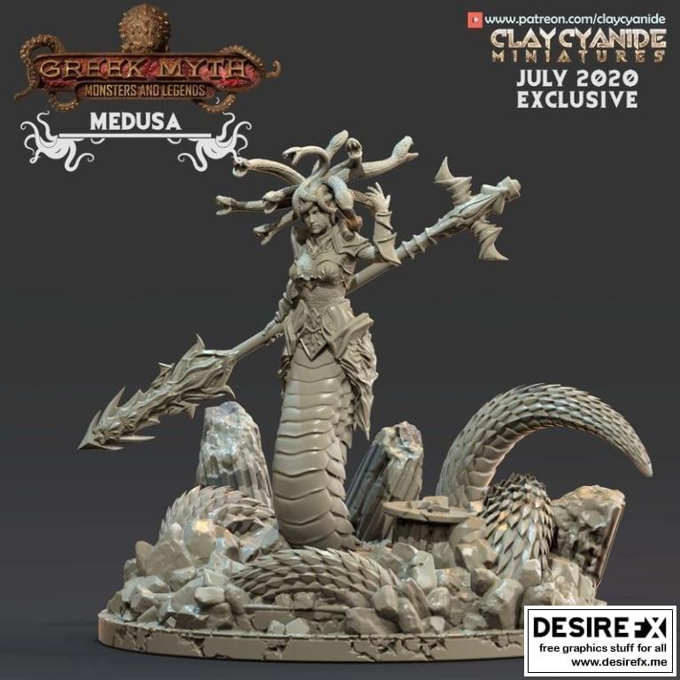 Desire FX 3d models | Medusa – 3D Print Model
