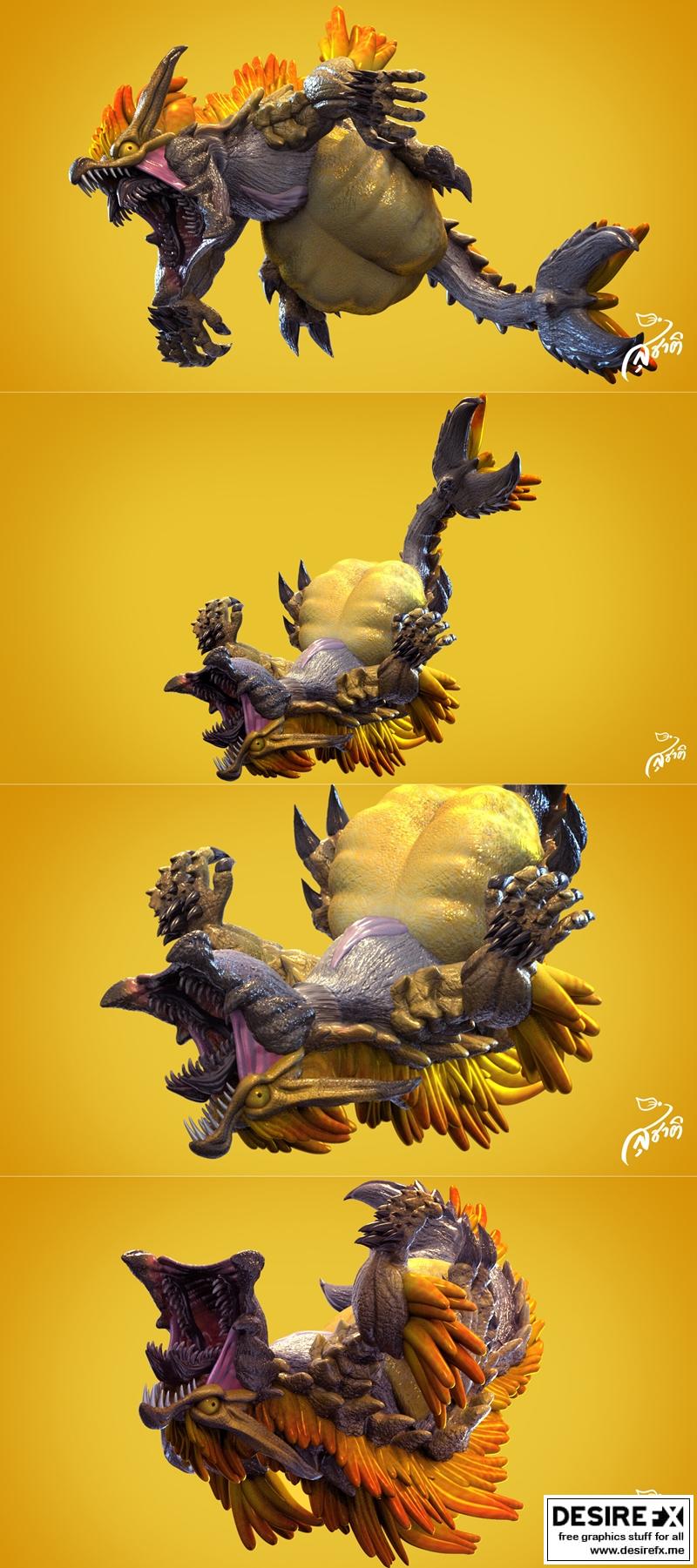 Desire FX 3d models | Thunder Serpent Narwa – 3D Print Model