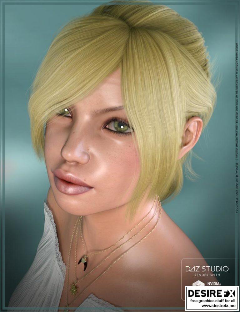 Desire FX 3d models | Touchable Top Model Updo