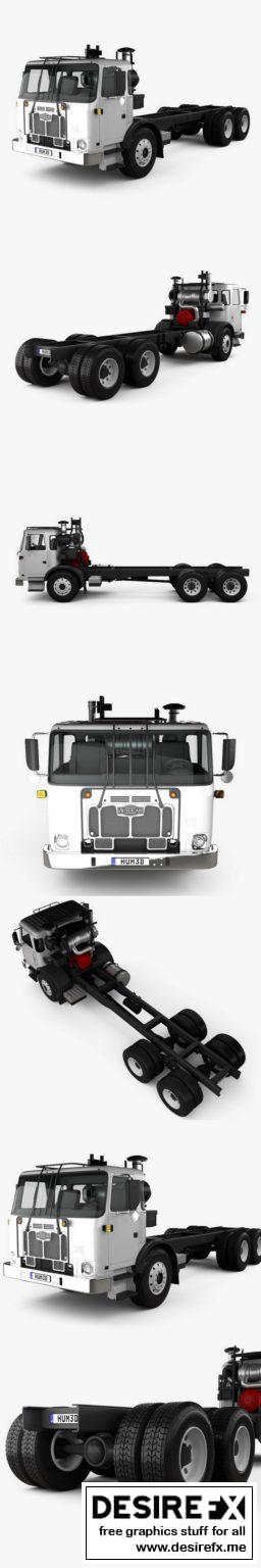 Desire FX 3d models | Autocar ACX Chassis Truck 2021 3D Model