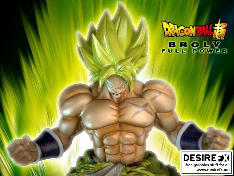 Desire FX 3d models | Broly Full Power – Dragonball Super – 3D Print Model