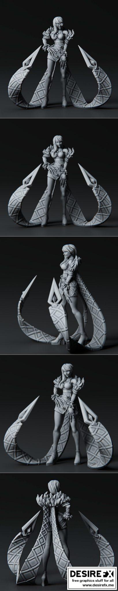 Desire FX 3d models | Evelynn KDA – League of Legends – 3D Print Model