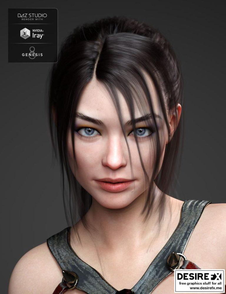 Desire FX 3d models | Keriann HD for Genesis 8 Female