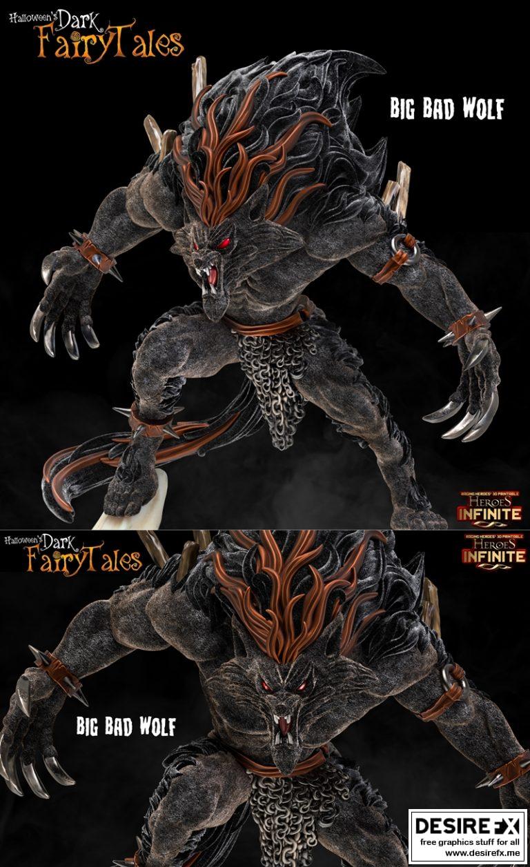 Desire FX 3d models | Big Bad Wolf – 3D Print Model