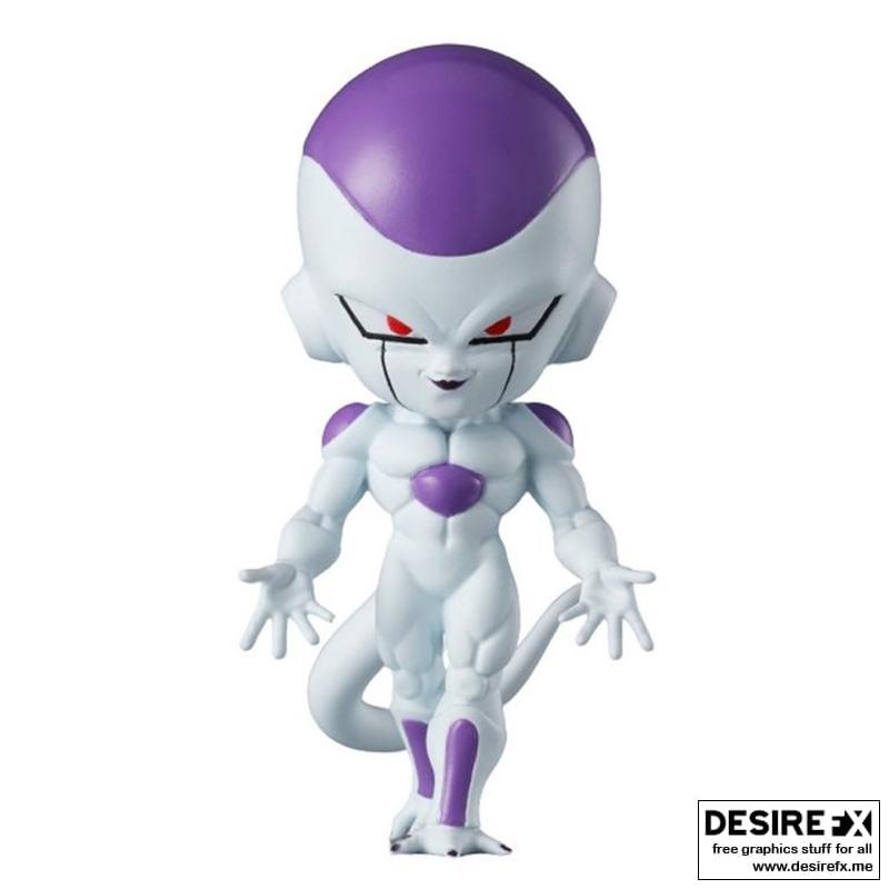 Desire FX 3d models | Chibi Frieza – Bases– 3D Print Model