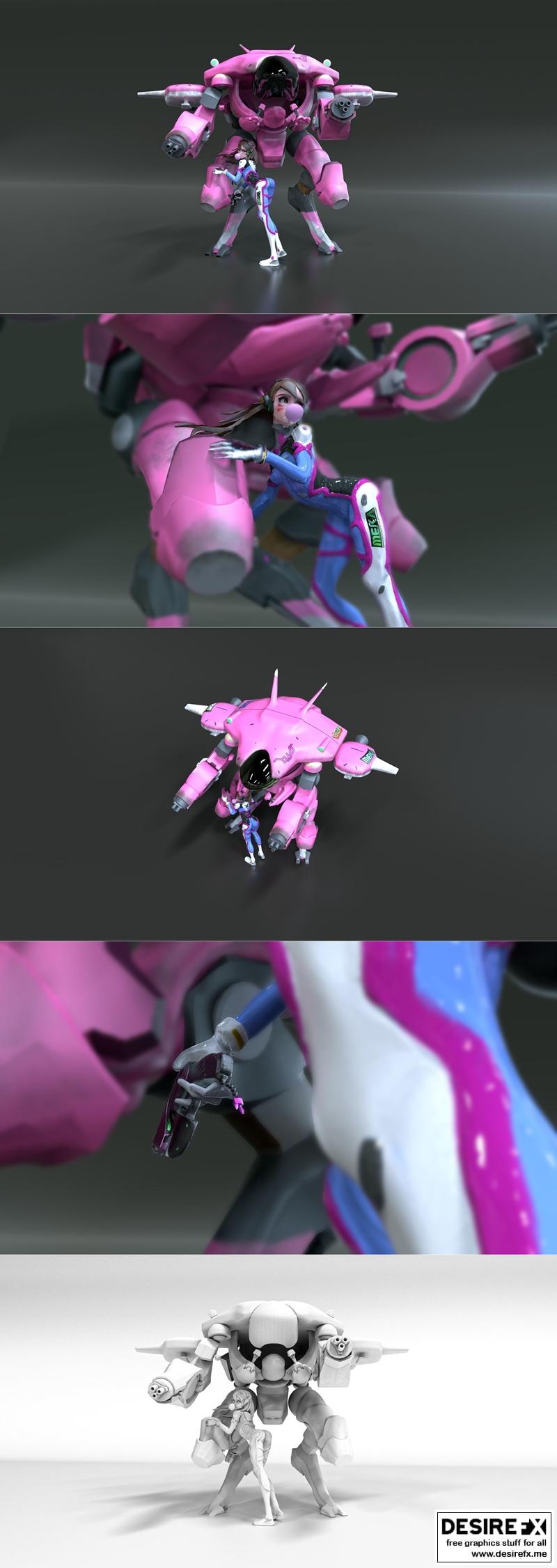 Desire FX 3d models | DVa and Meka – 3D Print Model