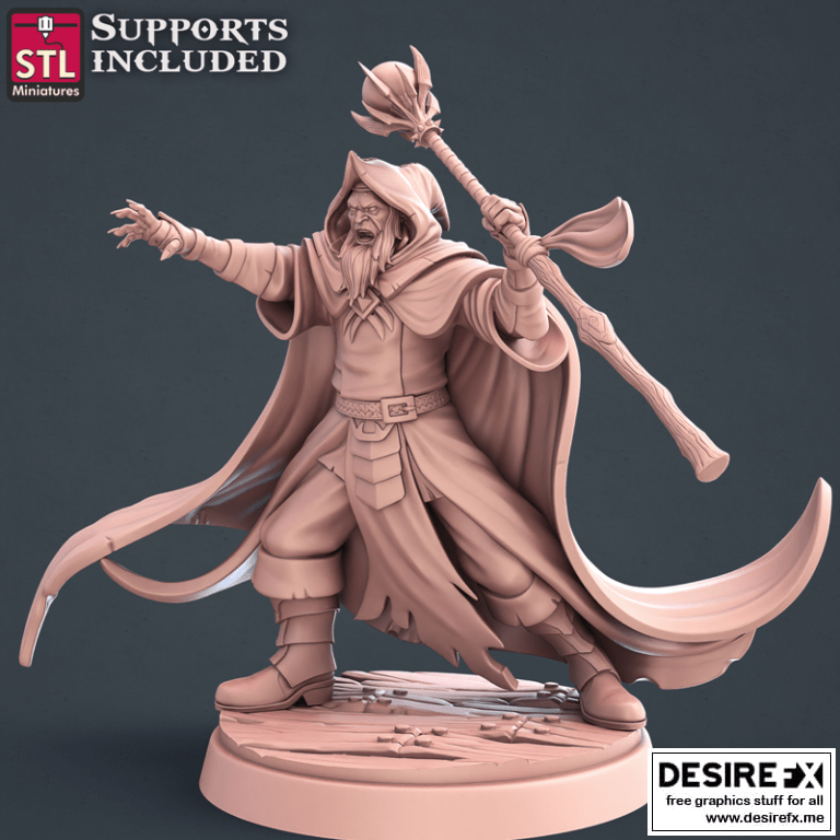 Desire FX 3d models | Dark Wizard Collaboration – 3D Print Model