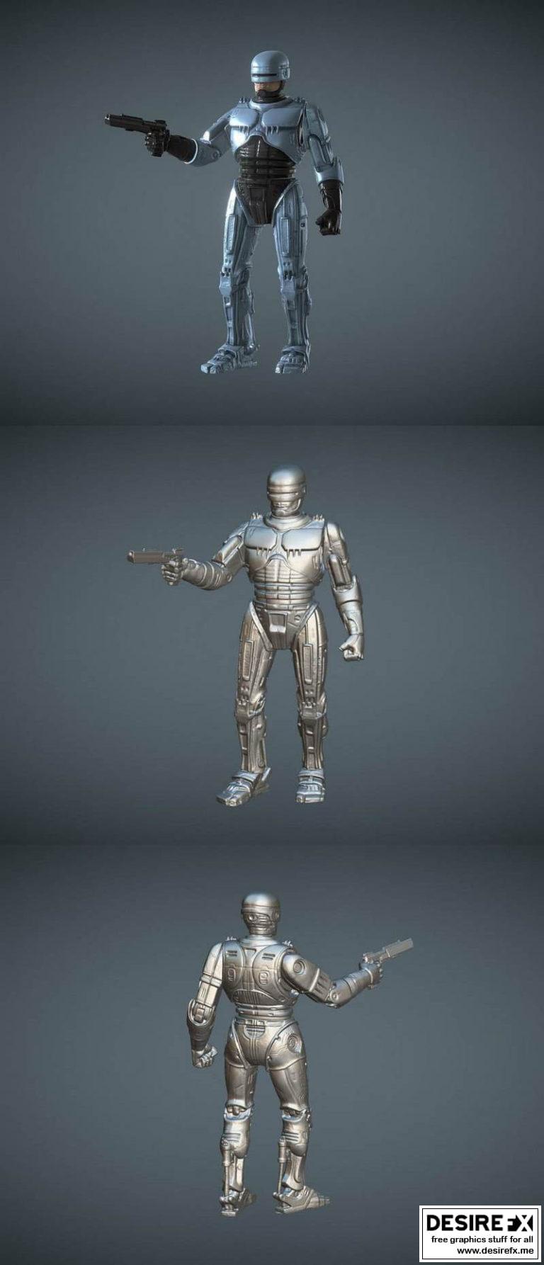 Desire FX 3d models | Robocop Figure – 3D Print Model