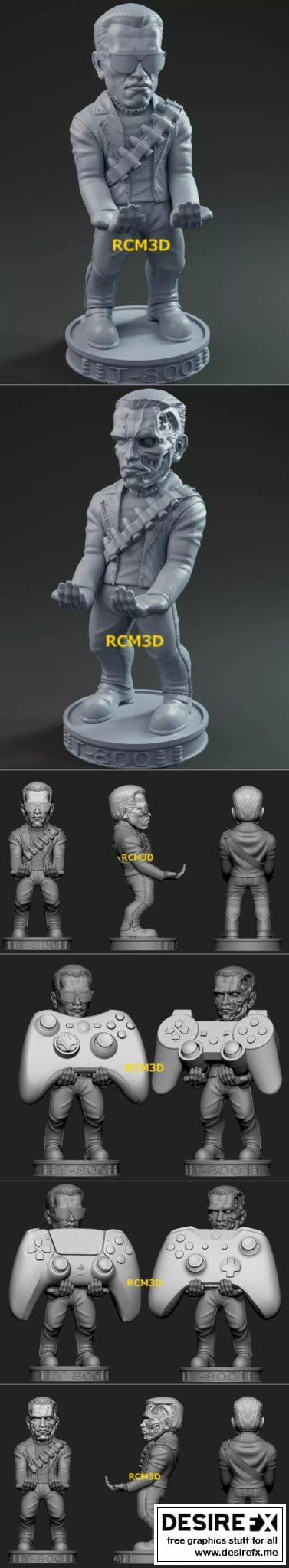 Desire FX 3d models | Terminator Arnold Cellphone and Joystick Holder ...