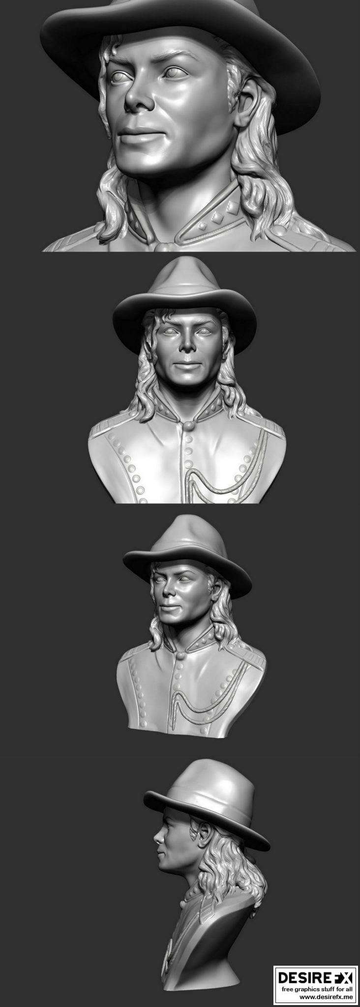 Desire FX 3d models | Michael Jackson Bust