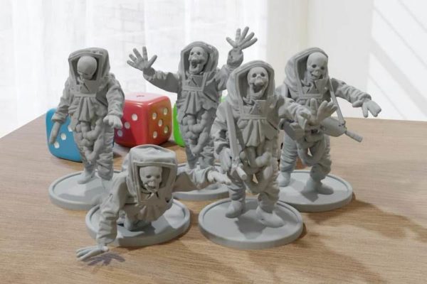 Desire FX 3d models | Zombies in Biohazard Suits – 28mm ZONA ALFA ...