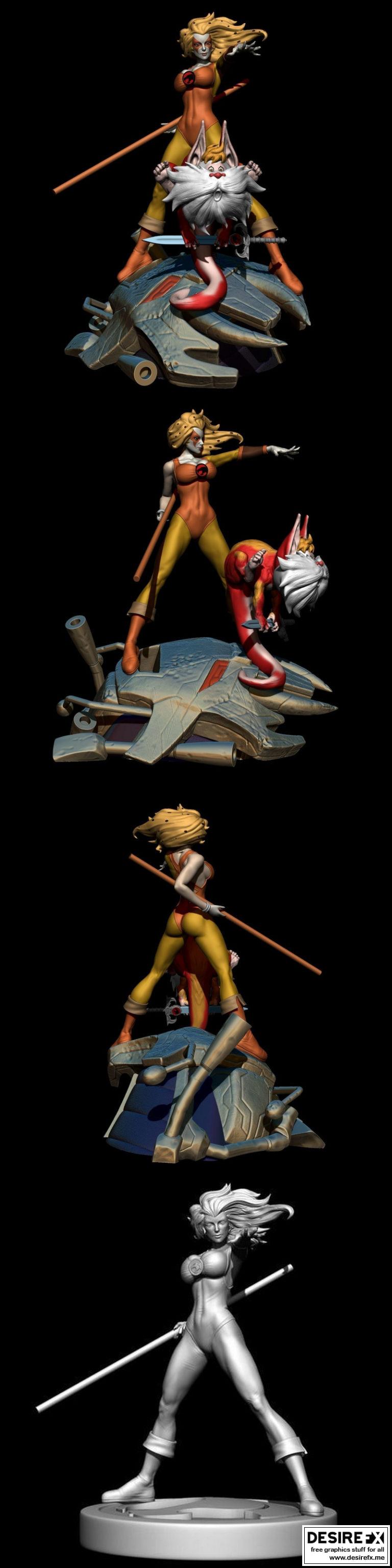Desire FX 3d models | Cheetara