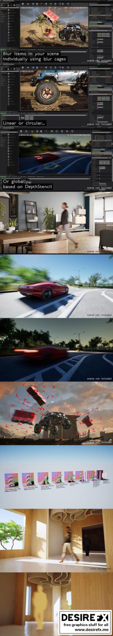 Desire FX 3d models | Unreal Engine – Custom Motion Blur