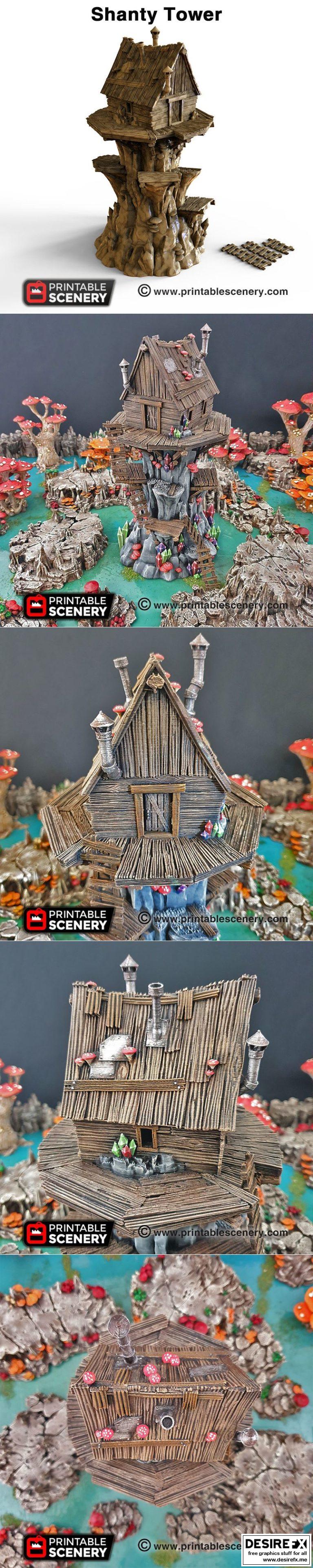 Desire FX 3d models | Shanty Tower