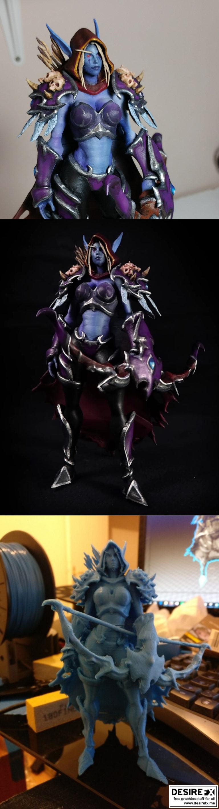 Desire FX 3d models | Sylvanas Windrunner