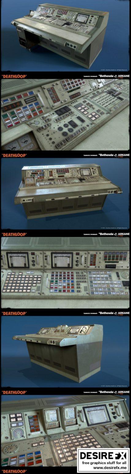 Desire FX 3d models | Modular Console Panels