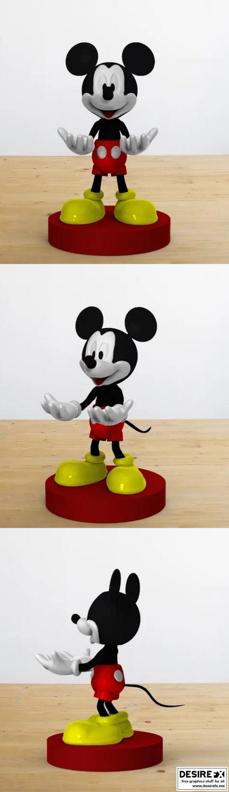 Desire FX 3d models | Smartphone Stand Mickey Mouse