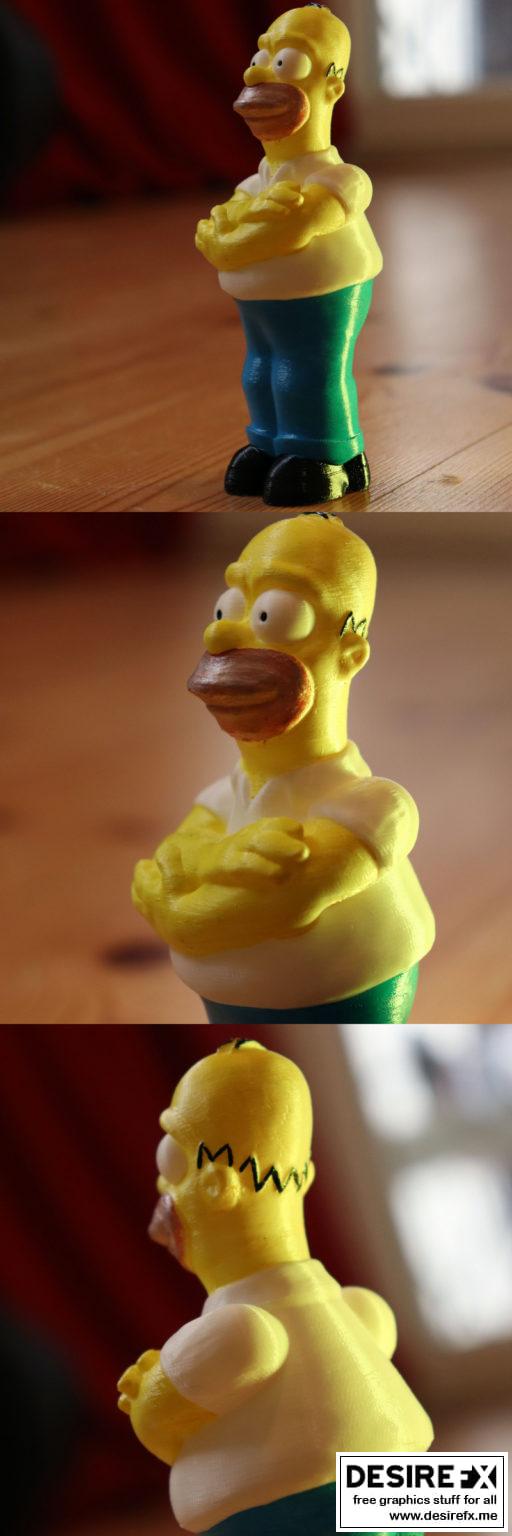 Desire FX 3d models | The Simpsons – Homer Simpson