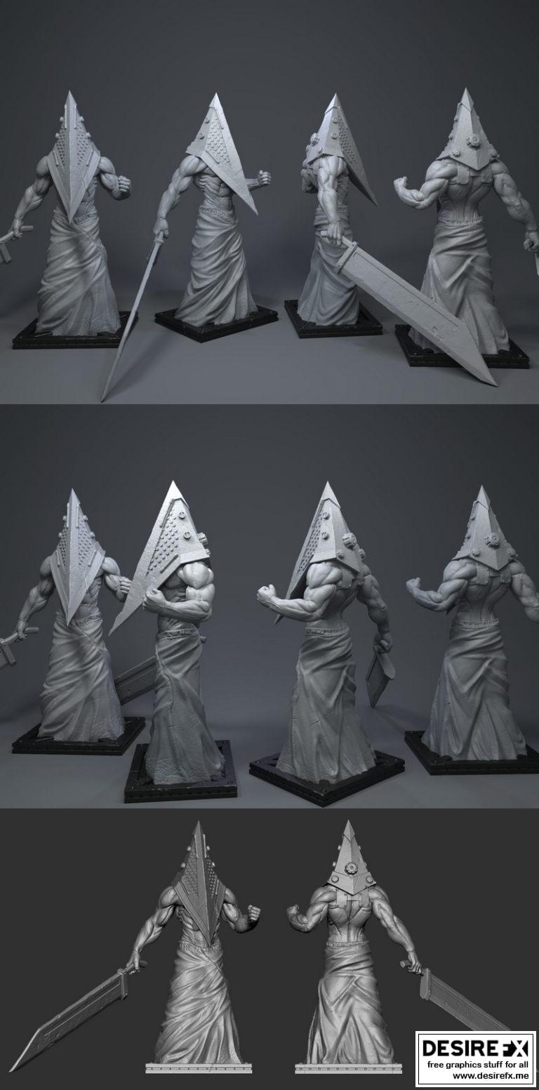 Desire FX 3d models | Pyramid Head