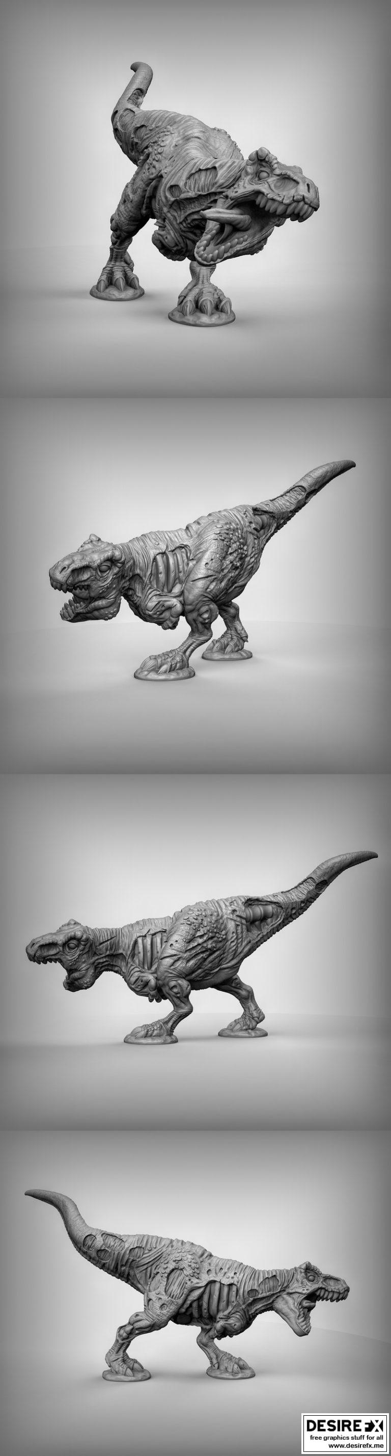 Desire FX 3d models | Zombie T-Rex
