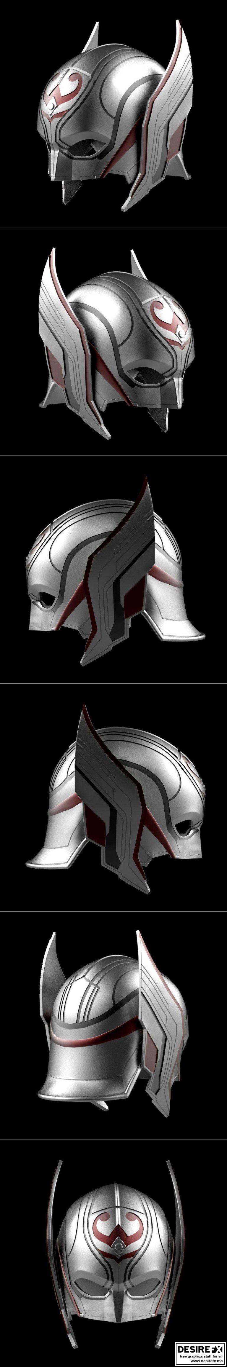 Desire FX 3d models | Lady Thor Helmet