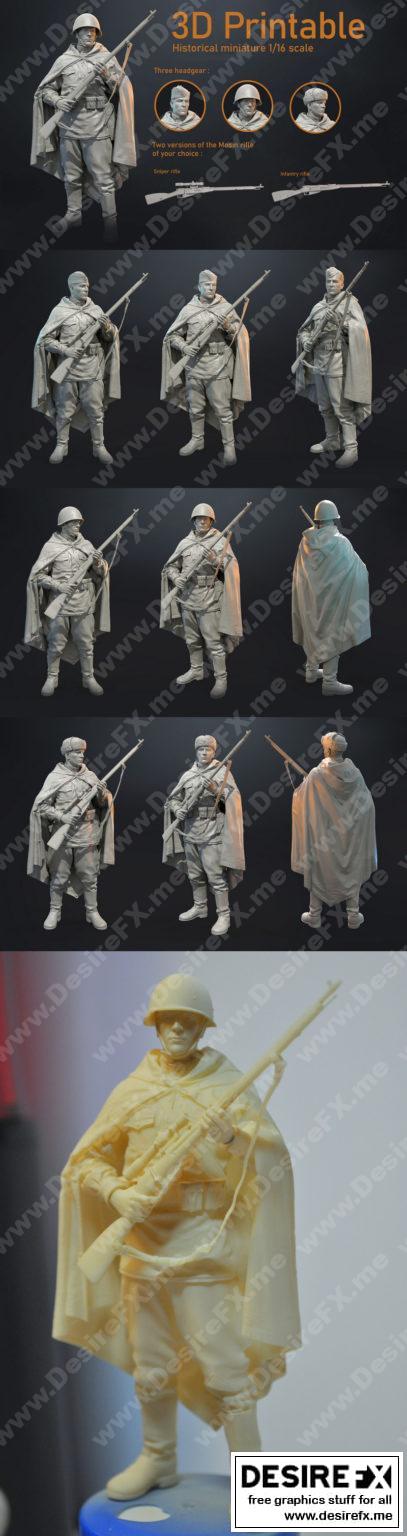 Desire FX 3d models | Russian Soldier