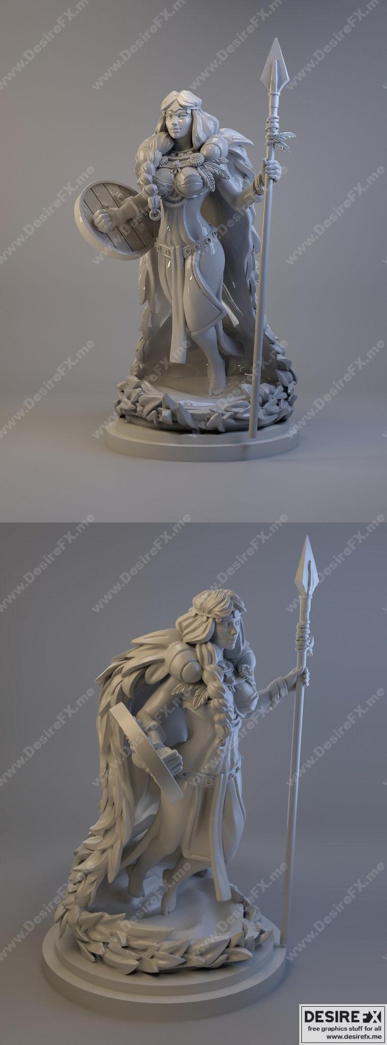 Desire FX 3d models | Freya Norse Goddess