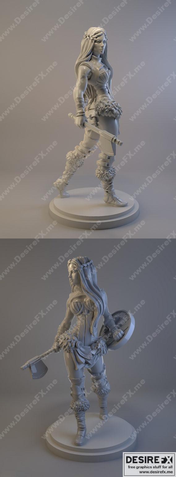 Desire FX 3d models | Sif Norse Goddess