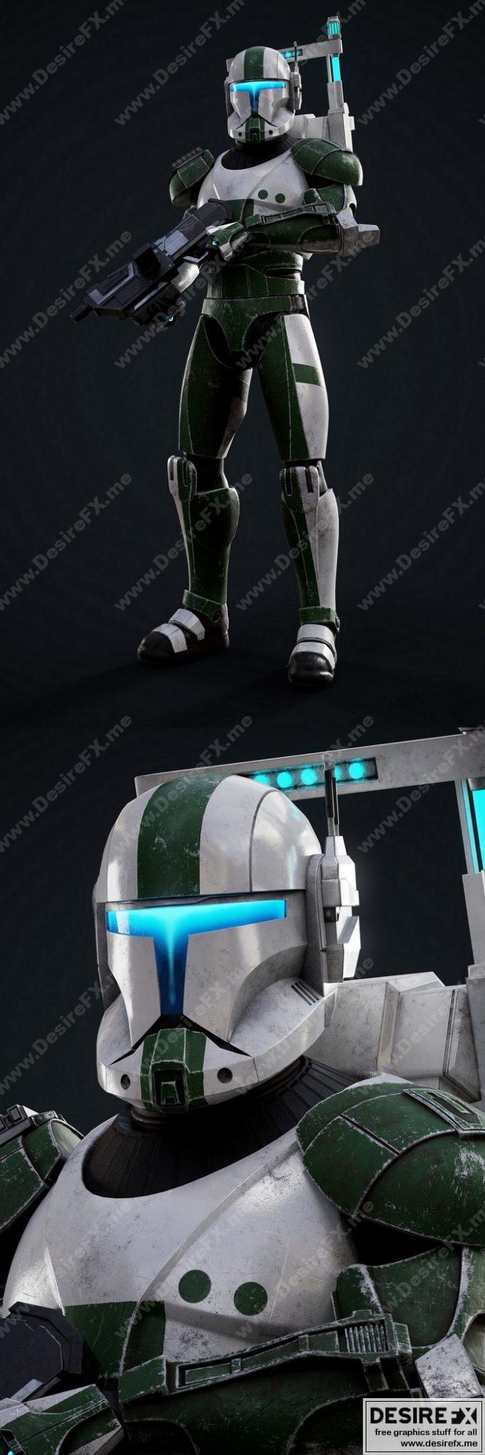 Desire FX 3d models | Star Wars Republic Commando – Fixer