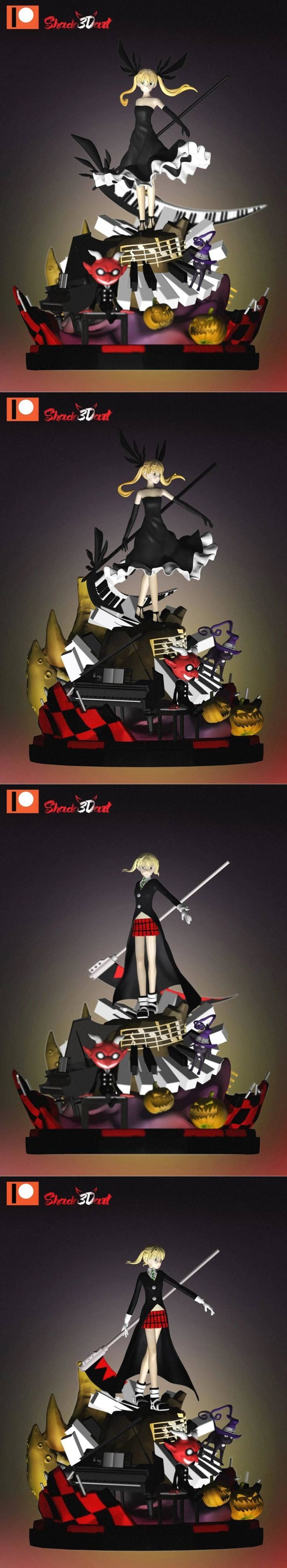 Desire FX 3d models | Soul Eater Maka – 3D Print Model STL