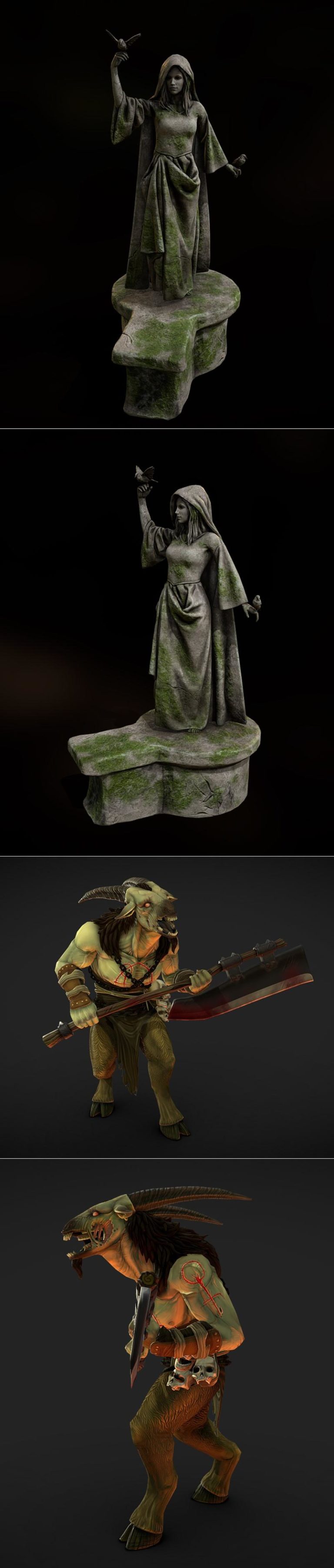 Desire FX 3d models | Shrine of Nocturnal and Khazra Goatman Diablo IV ...