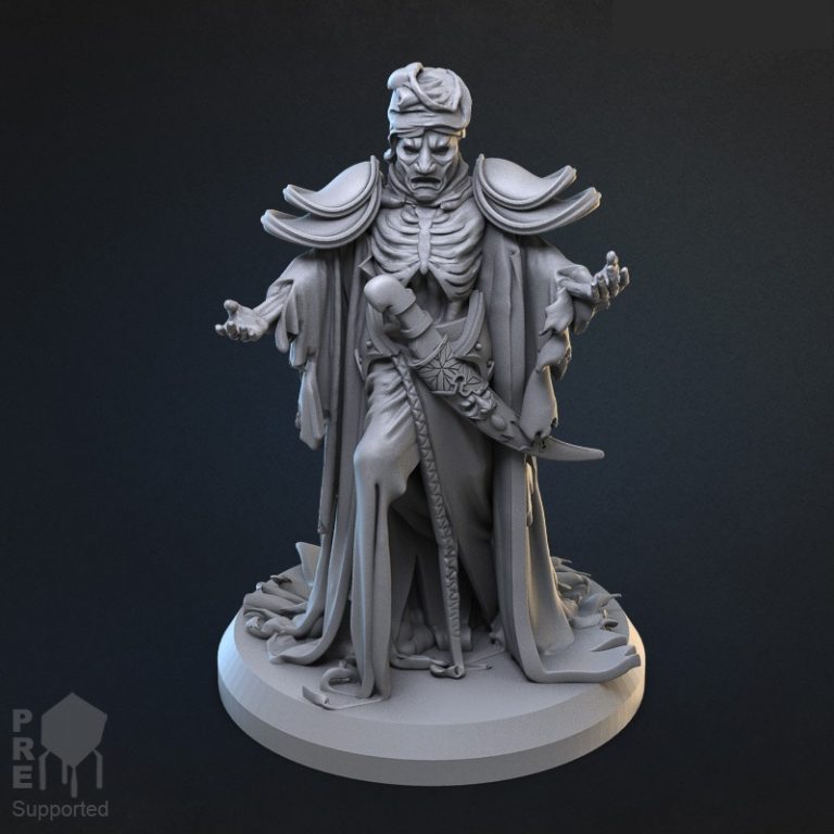 Desire FX 3d models | Al Aksar the Eternal Satrap – 3D Print Model STL