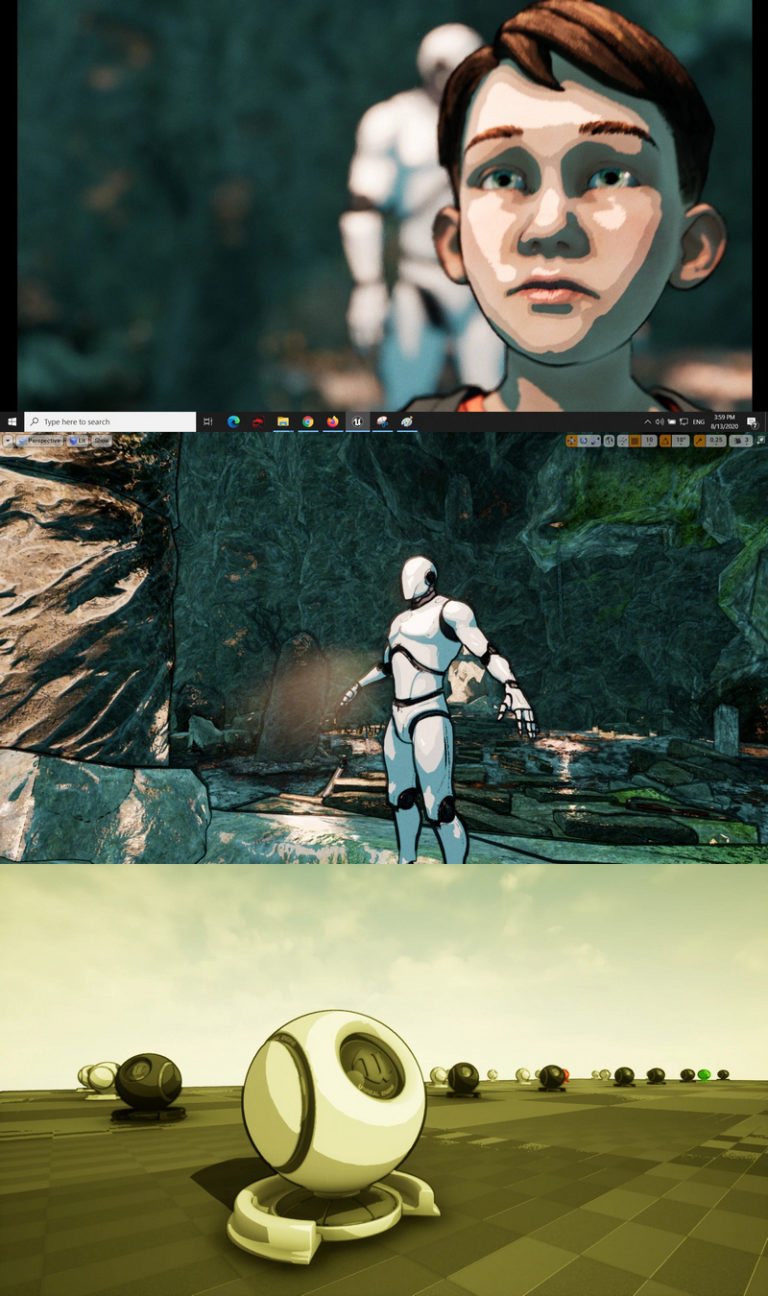 Desire FX 3d models | Cel Toon Outline Post Process Material