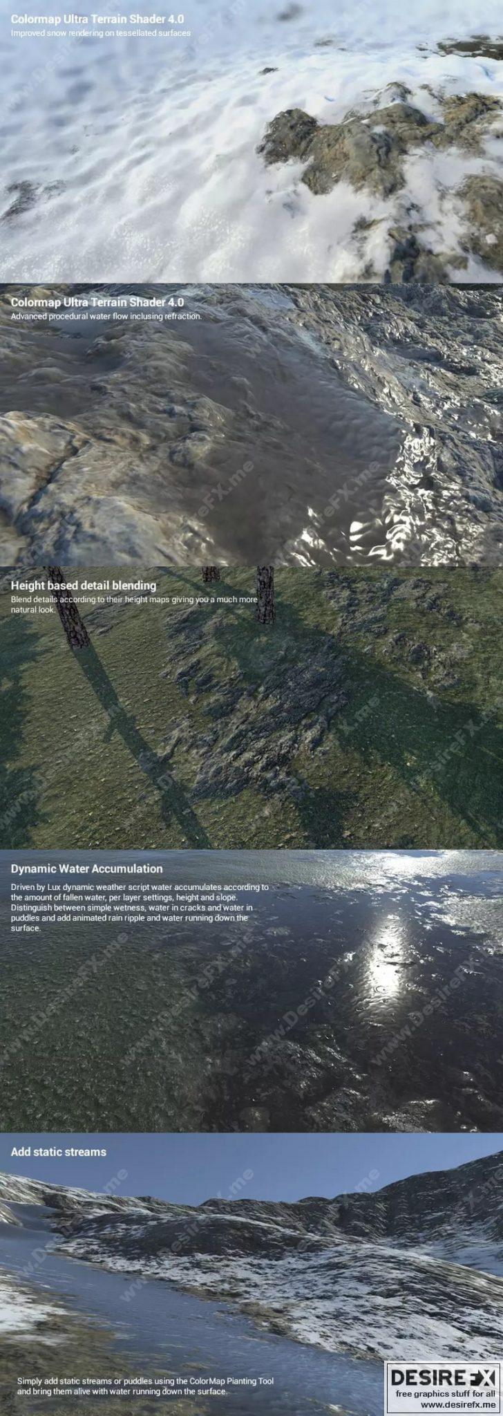 Desire FX 3d models | Colormap Ultra Terrain Shader