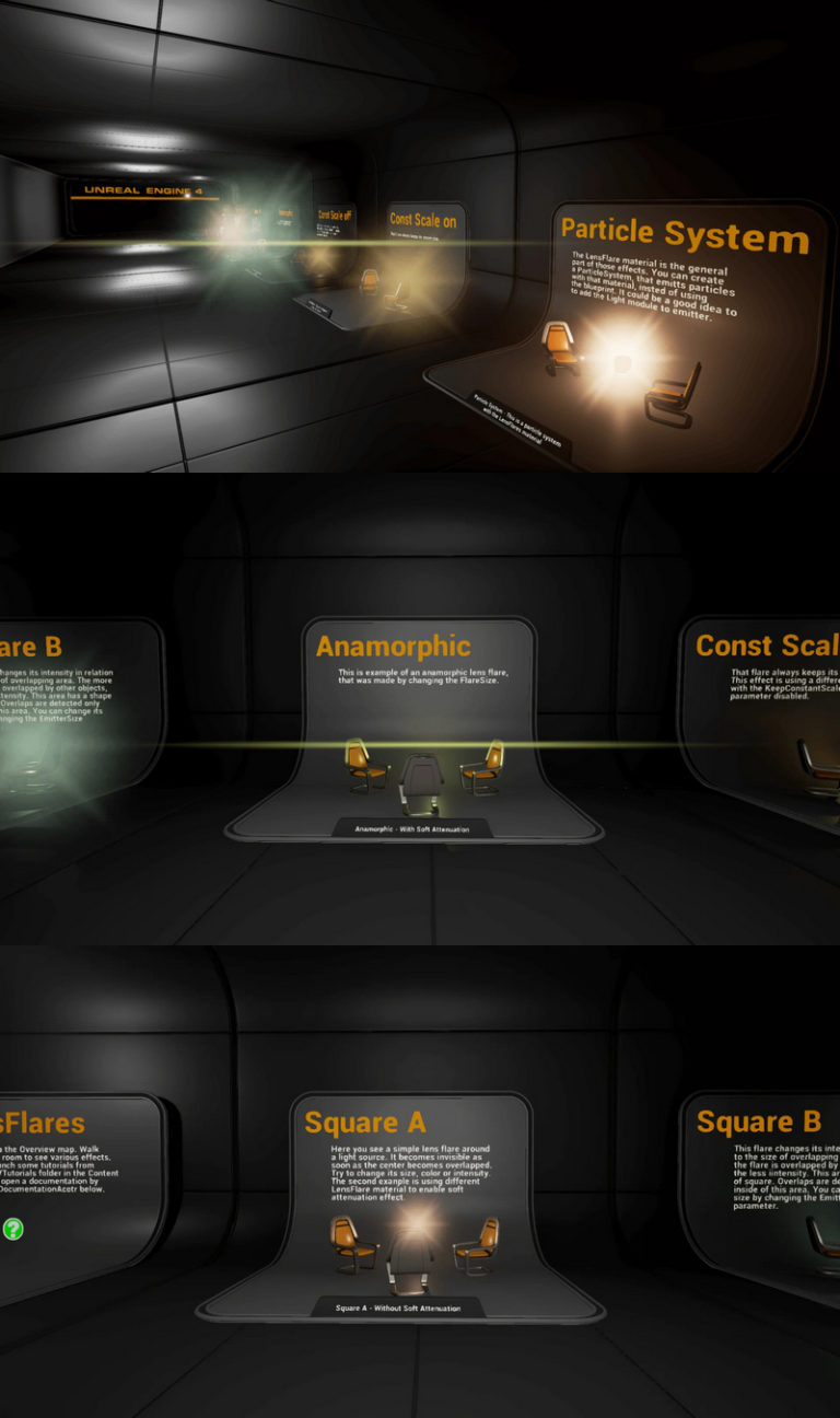 Desire FX 3d models | Custom Lens Flares Material