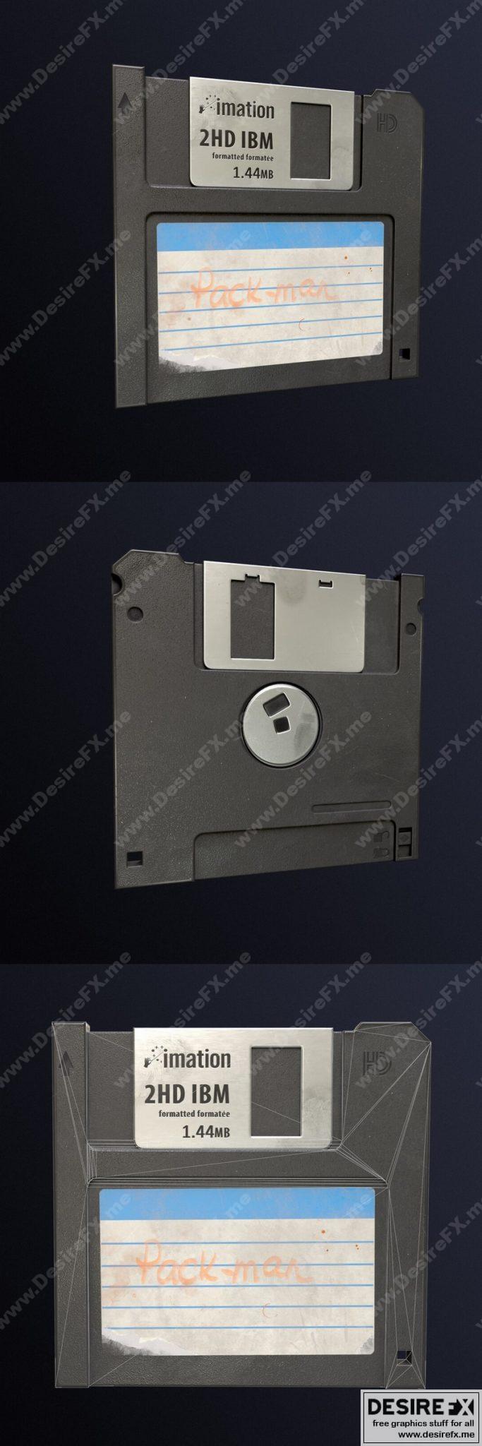 Desire FX 3d models | Floppy disk 3D Model