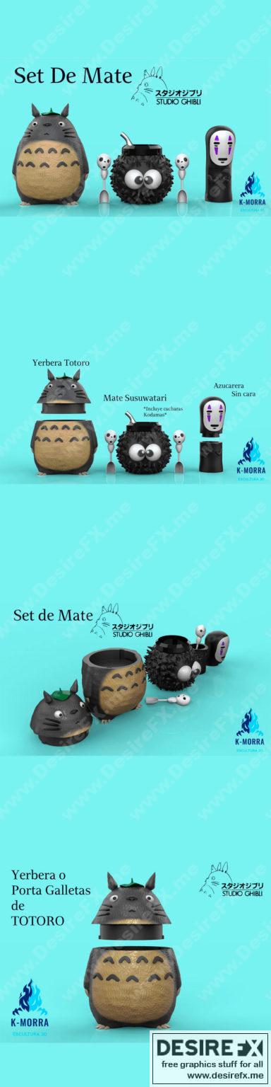Desire FX 3d models | GHIBLI MATTE SET – 3D Print Model STL