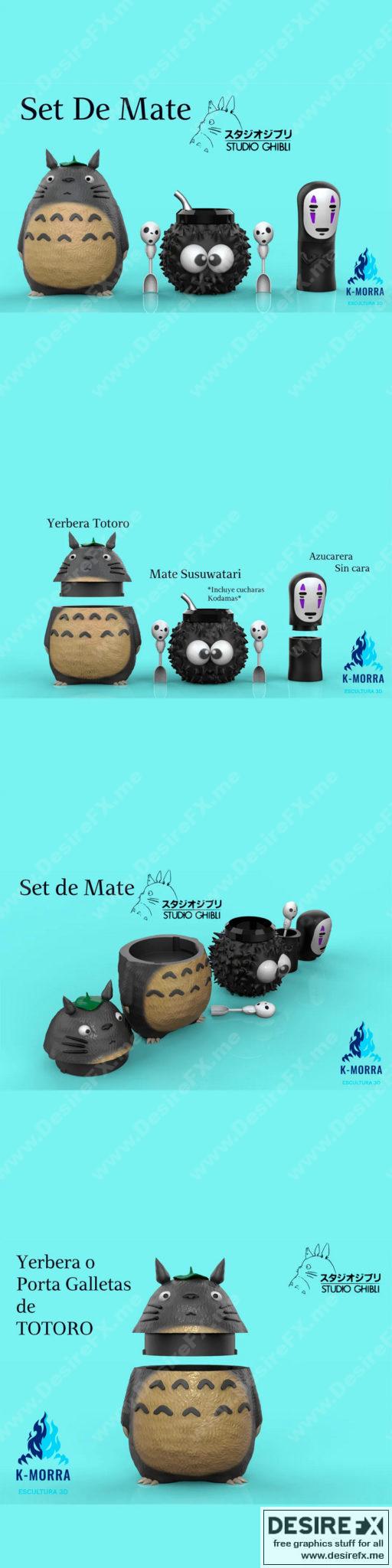 Desire FX 3d models | GHIBLI MATTE SET – 3D Print Model STL