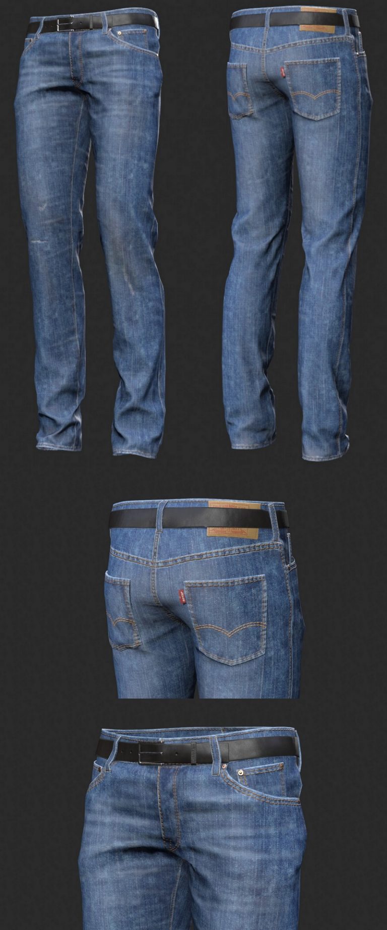 Desire FX 3d models | Jeans 3D Model