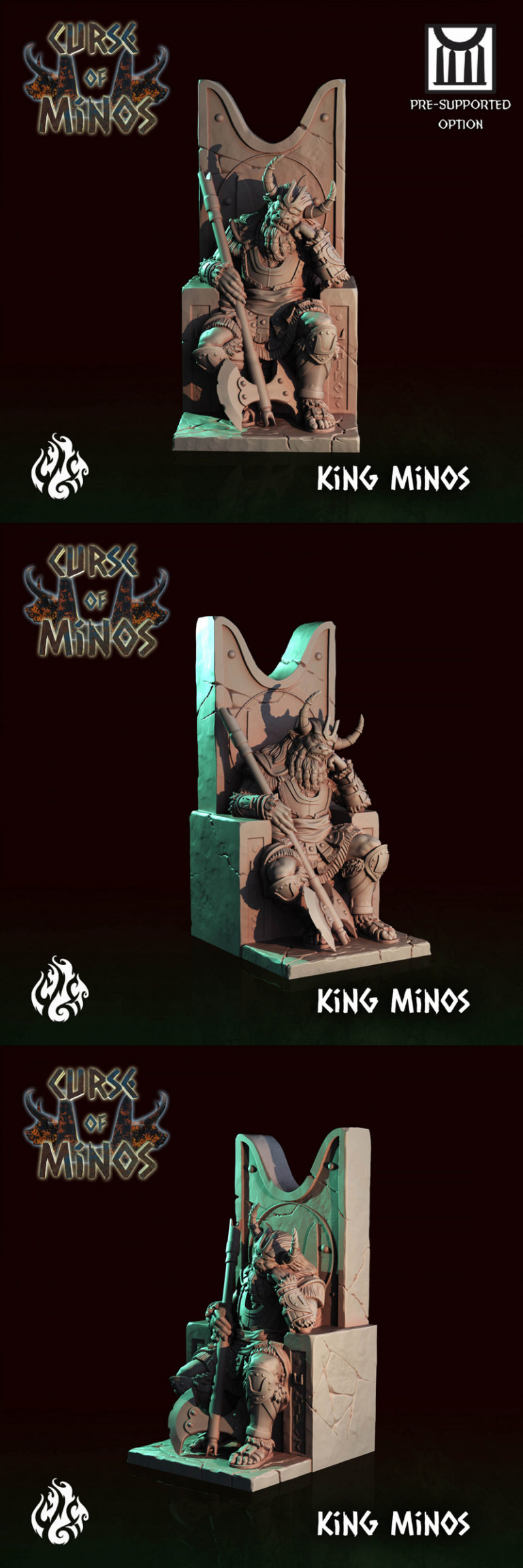 Desire FX 3d models | King Minos