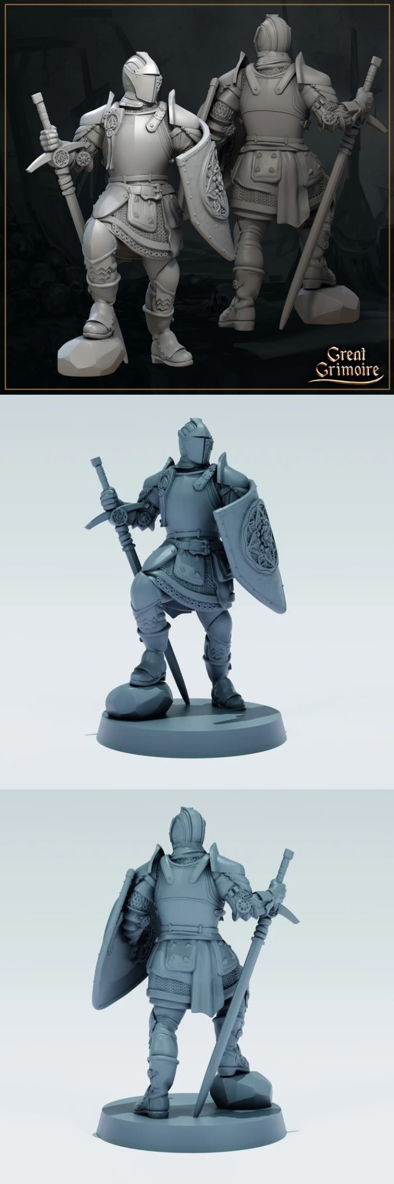 Desire FX 3d models | Knight Templar – 3D Print Model STL