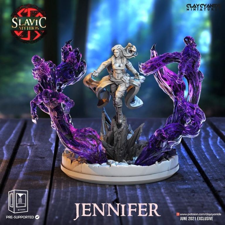Desire FX 3d Models Jennifer 3D Print Model STL