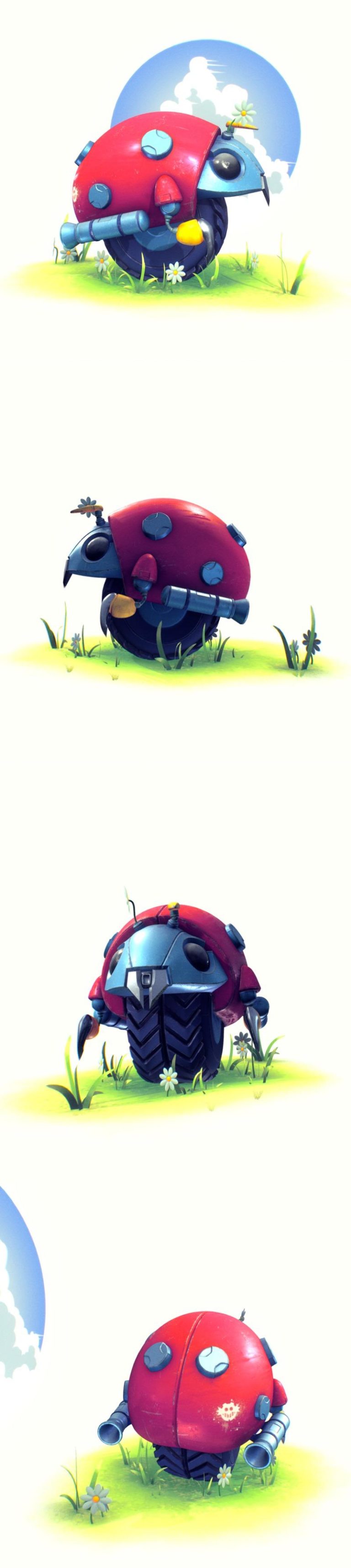 Desire FX 3d models | Sonic the Hedgehog – Moto-bug – 3D Print Model STL