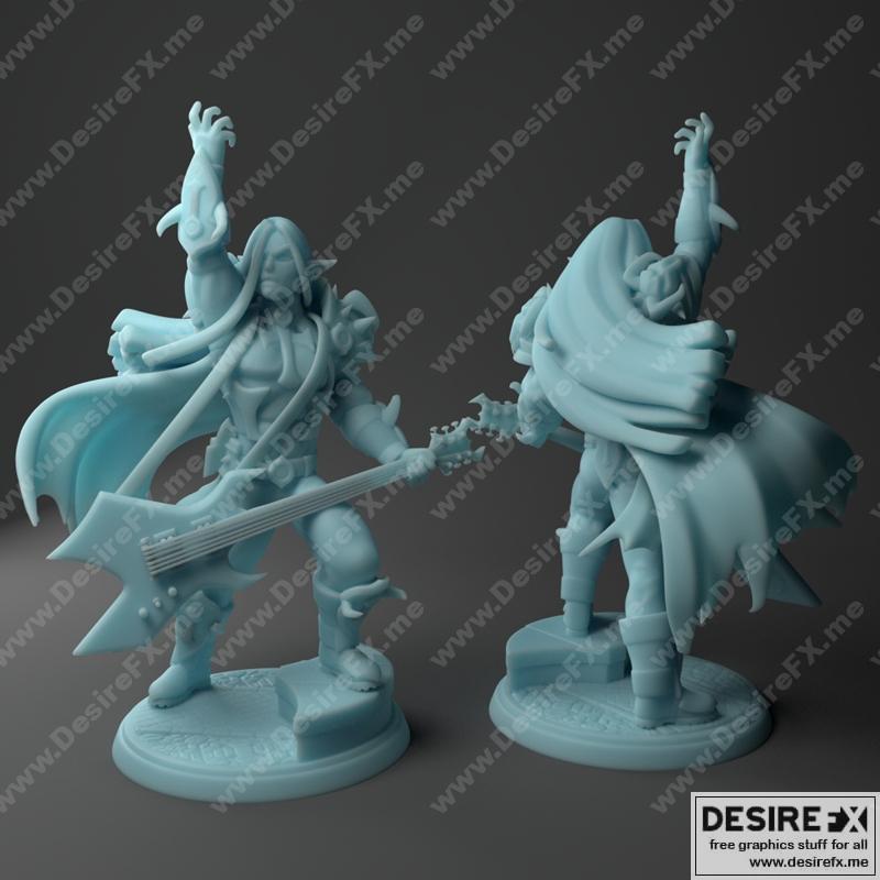 Desire FX 3d models | Tavern Rock Band Pack – 3D Print Model STL