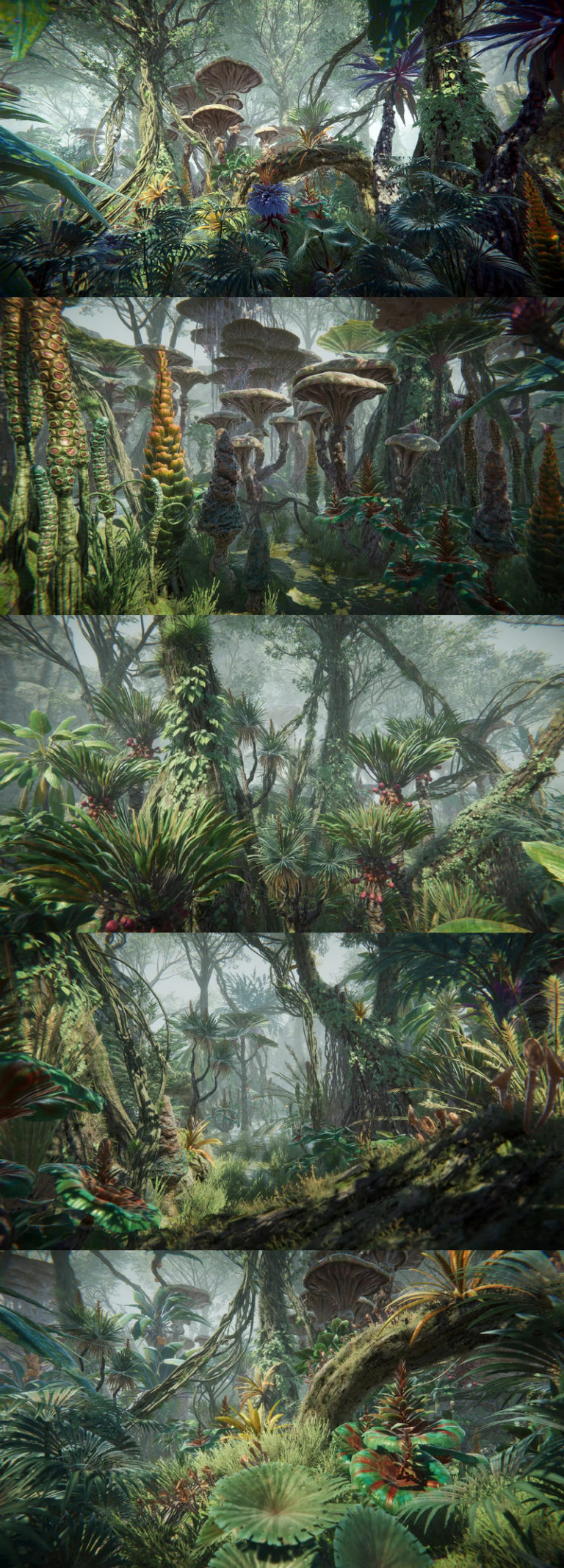 Desire FX 3d models | Alien Fantasy Forest