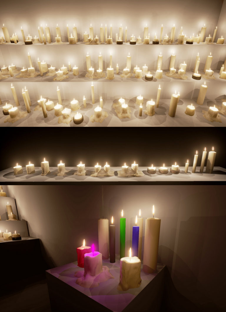 Desire FX 3d models | Atmospheric Candles Pack