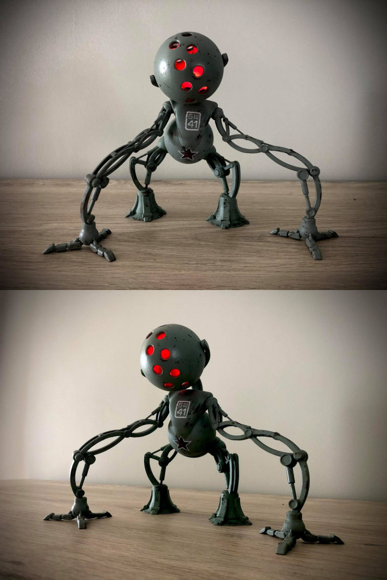Desire FX 3d models | Atomic Heart – robot Belyash – 3D Print Model