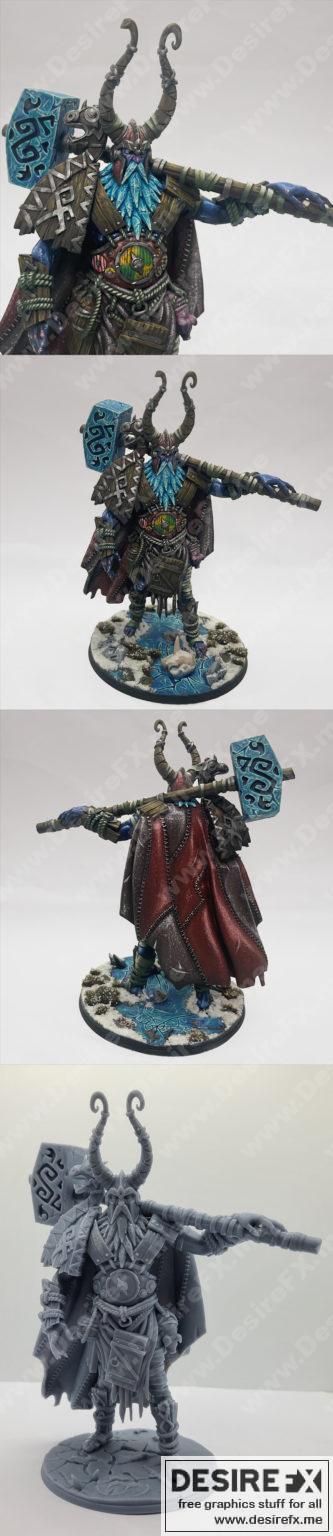 Desire FX 3d models | Barbarian Ice Giant – 3D Print Model